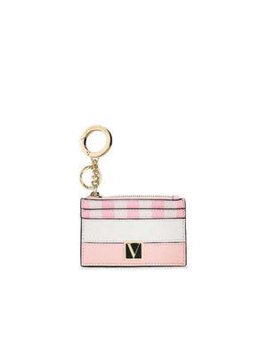 Buy Victoria's Secret Classic Card Case Pink/Pink Stripe Online