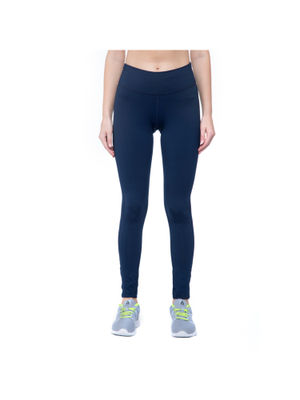 Reebok Tights : Buy Reebok Wor Pp Tight Navy Blue Training Tights ...