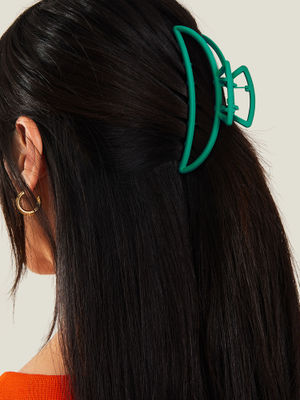 Buy Accessorize London Semi Circle Claw Clip Teal Online