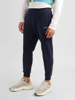 Buy Levi's Men Regular Fit Joggers-Navy Blue Online