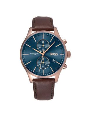 Buy Boss Associate Chronograph And Date Analog Blue Dial Men Watch ...