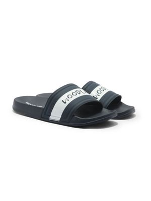 Buy WOODLAND Men's Navy Blue Sliders Online