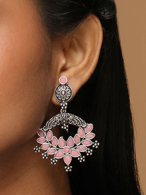 Azai by Nykaa Fashion Earrings : Buy Azai by Nykaa Fashion Pink Stone ...