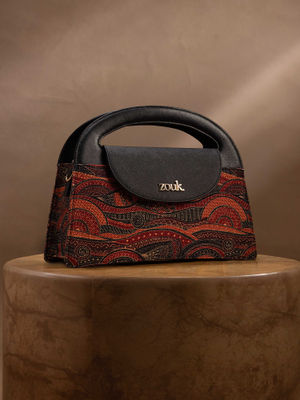 Buy Zouk Ziya Sling Bag - Multicolor Mandala Print Online