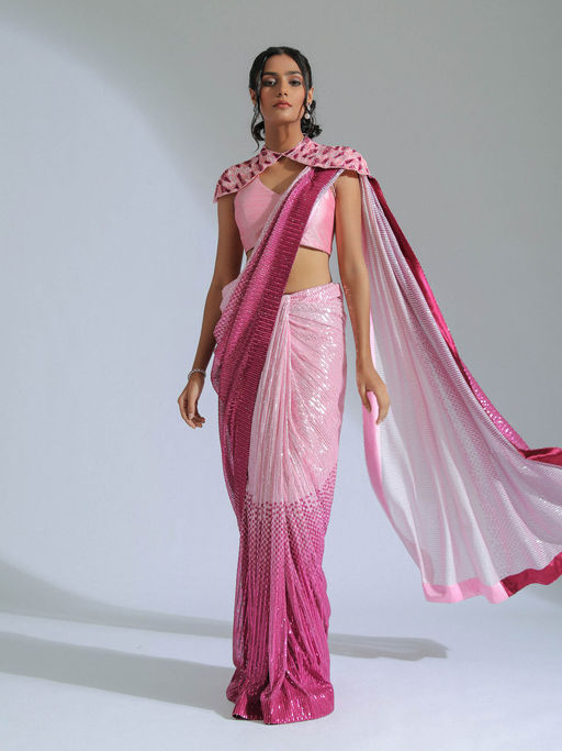 Buy Stylish Cape Sarees Collection At Best Prices Online