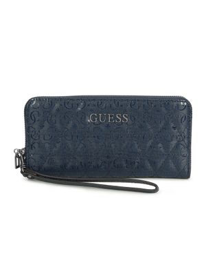 Guess Wallets : Buy Guess WESSEX SLG LARGE ZIP AROUND Navy Blue Wallets ...