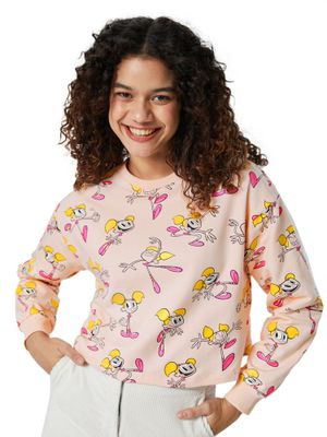 Buy The Souled Store Dexter Dee Dee Mania Cotton Women Oversized ...