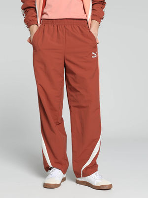 Buy Puma Club De Course Unisex Rust Woven Pants (XXS) Online