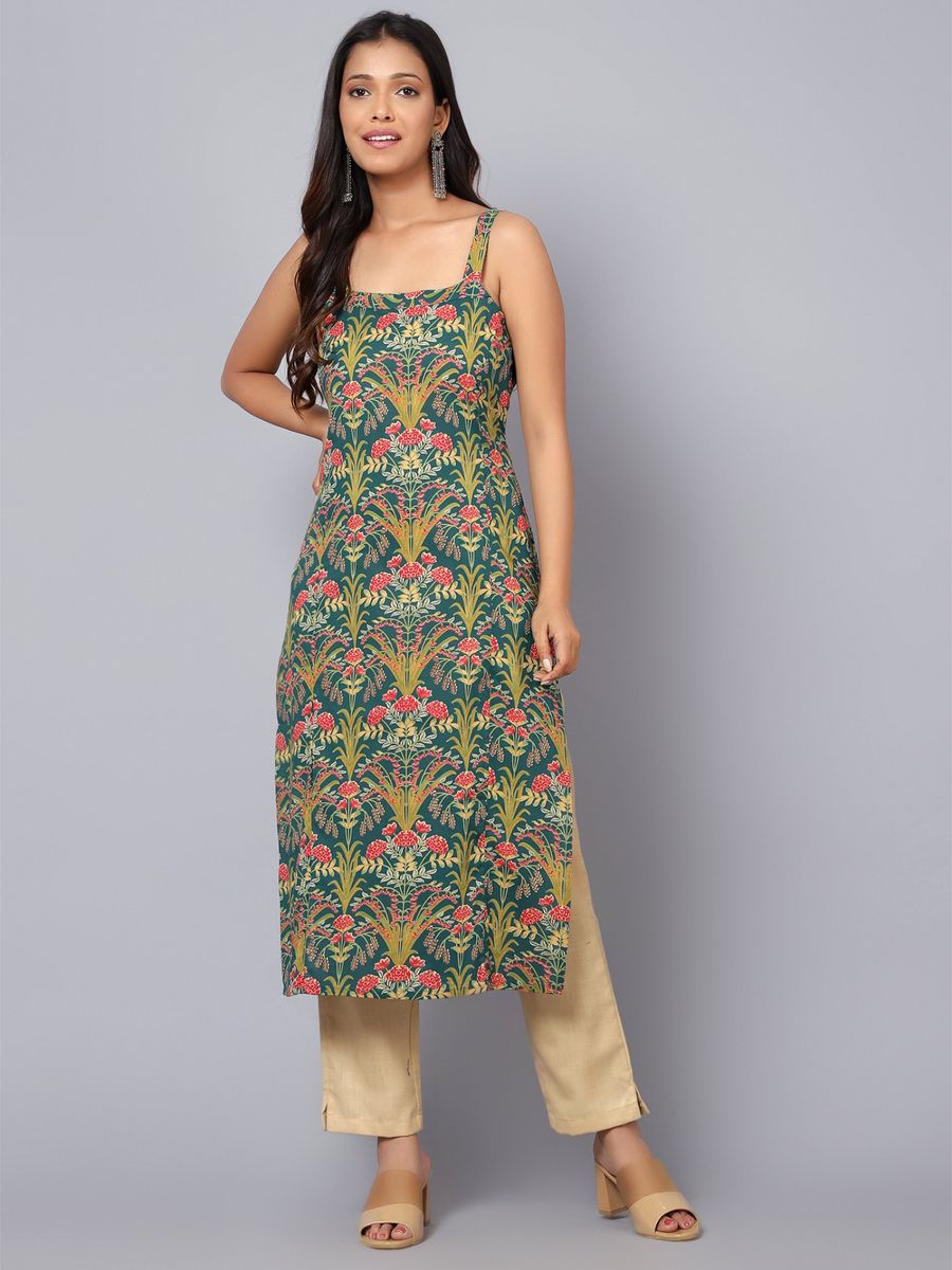 Buy Stylish Shoulder Strap Kurtis Collection At Best Prices Online