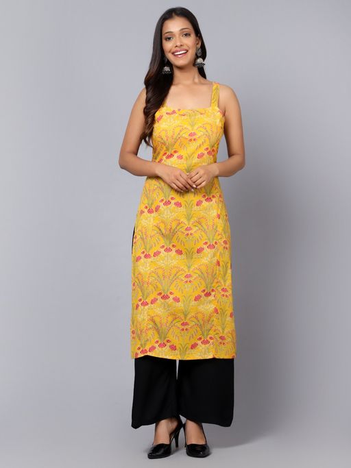 Buy Stylish Shoulder Strap Kurtis Collection At Best Prices Online