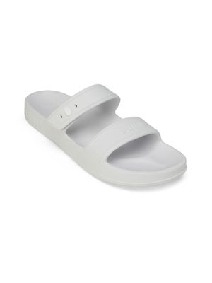 Buy Puma Coscon Unisex White Sliders Online
