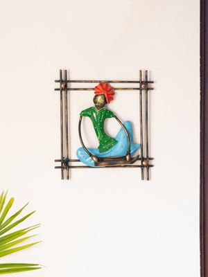 ExclusiveLane Wall Decor : Buy ExclusiveLane Rajasthani Dholi Artist ...