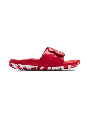 Buy Under Armour UA Mens Fat Tire Slides-Red Online