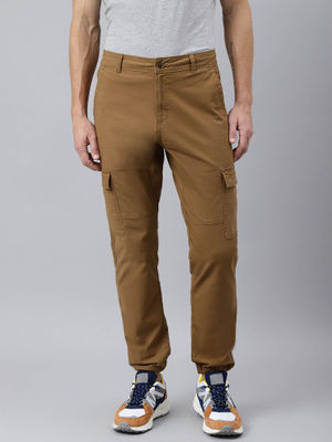 Buy WOODLAND Brown Cargos Online