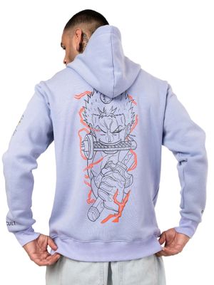 Buy RHINO CULT Rhino Curl Zoro Red Hoodie Blue (S) Online