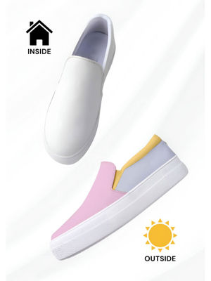 Buy Girgit Girls Pink Colour Changing Sneakers Online