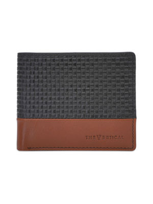Buy The Vertical Jarvis Men Leather Global Coin Wallet - Black Online