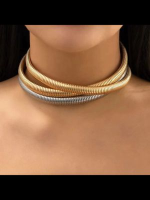 Buy The Jewel Factor Multi-Color Greek Goddess Choker Online