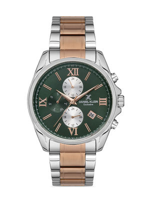 Daniel Klein Watches : Buy Daniel Klein Green Color Watches For Men DK ...