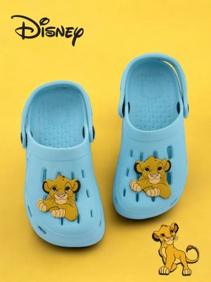 Buy Yellow Bee Disney Simba Clogs with 3D Lion King Charm for Boys-Blue ...