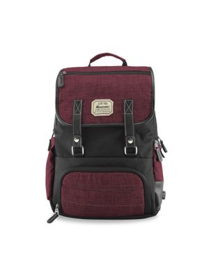 Buy Harissons Unisex Dexter Maroon Backpack Online