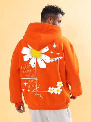 Buy WEARDUDS Bloom Quote Oversized Hoodie (S) Online