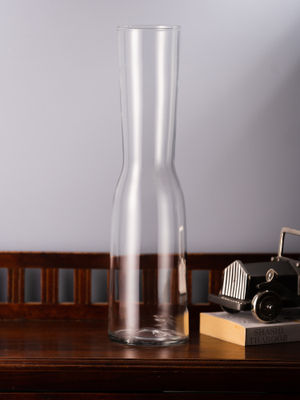 Buy SG Home Long Clear Glass Carafe Vase Online