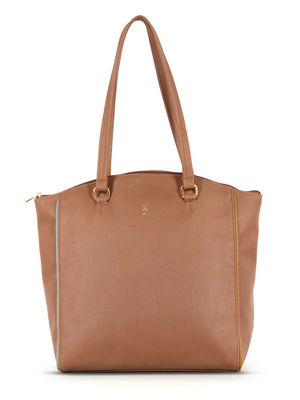 Buy Baggit Splendid Beige Large Tote Handbag Online