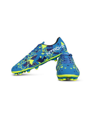 Buy Vector X Nitro-x Football Shoes For Men (blue-green) Online