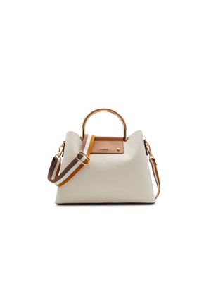 Buy Aldo SLOANA Womens Beige & Tan Satchel Online