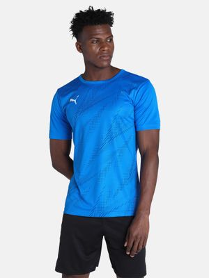 Buy Puma Individualise Graphic Mens Blue T-Shirt Online