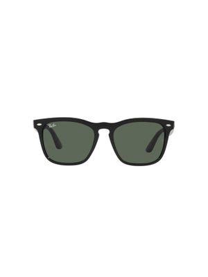 Buy Ray-Ban Black Sunglasses (0RB4487-Square-Black Frame-Green Lens-51: ...