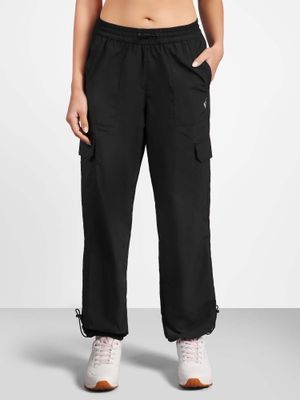 Buy SKECHERS Women Oasis Traveler Black Utility Joggers (XL) Online