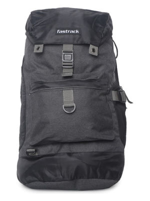Buy Fastrack Grey Solid Bagpack Online