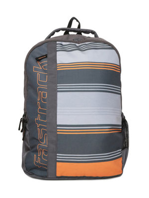 Buy Fastrack Orange Stripes Bagpack Online