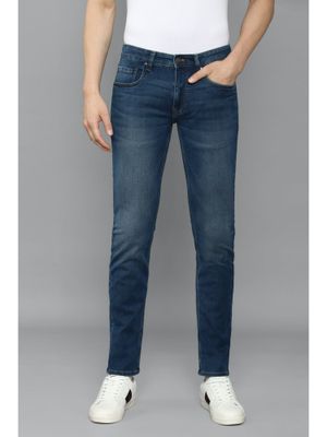 Buy Louis Philippe Navy Jeans Online