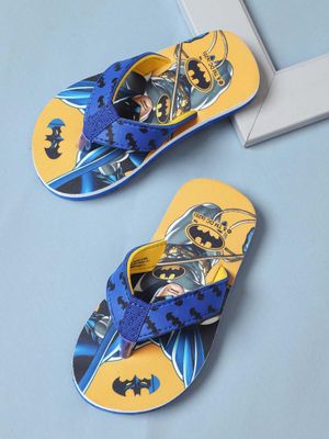 Buy Kidsville Official Batman Printed Flip-Flops for Boys (UK 8C) Online