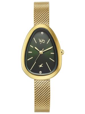 Buy Fastrack Vyb Prodigy Quartz Dark Green Dial Analog Watch For Women ...
