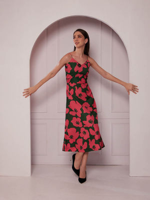Buy FUGA Alice Black Midi Dress Online