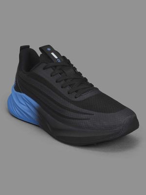 Buy CULT Men Strix Running Shoes - Black & Blue (UK 6) Online