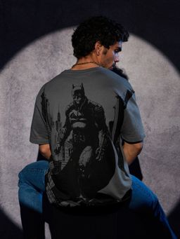 Buy The Souled Store Batman Bat Signal Tie Dye Oversized T-shirts For ...