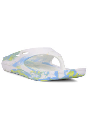 Buy Floatz Women White Flipflops (UK 3) Online