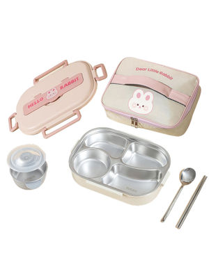 Buy Little Surprise Box Stainless Steel Tiffin with Insulated Lunch Bag ...