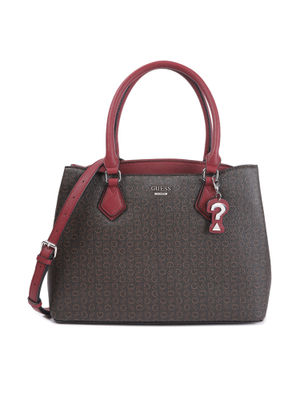 Buy Guess GOODWIN SATCHEL White Satchel Online