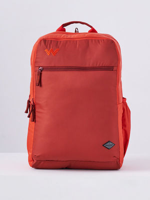 Buy Wildcraft Red Printed Polyester Backpack Online