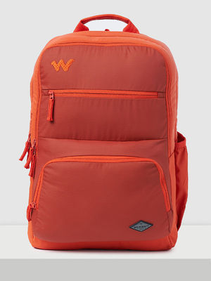 Buy Wildcraft Rust Printed Polyester Backpack Online
