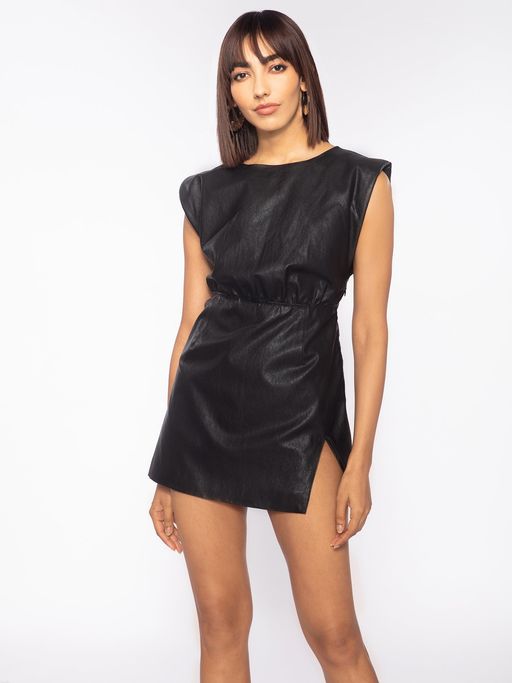 Buy Stylish Faux Leather Dresses Collection At Best Prices Online