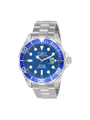 Buy Invicta Pro Diver Men 47 mm Steel Blue Dial Watch (L) online