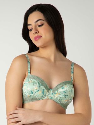 Buy Amante Demure Padded Non-Wired Demi Bra (32B) Online