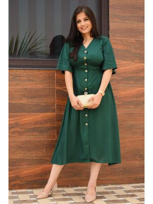 Buy Femme Sequel Aura Button Down Dress Online